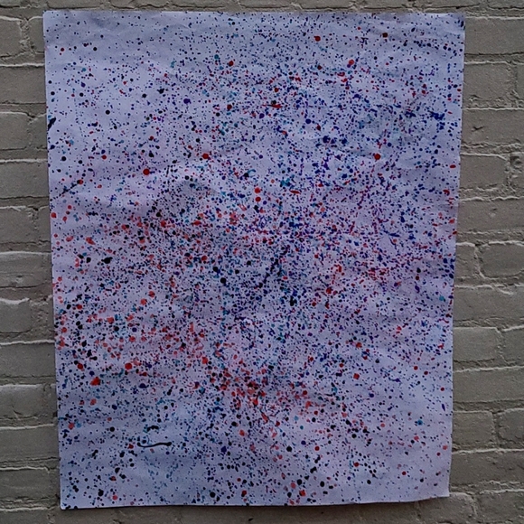 Art | Splatter Drawing | Poshmark